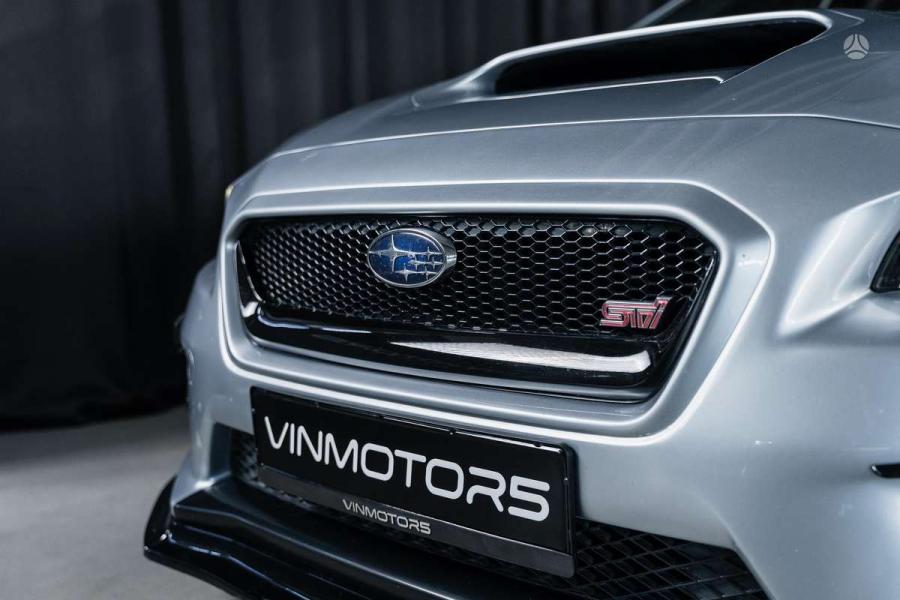 Grey Subaru Impreza WRX 2016 in Vilnius, with an engine capacity of 2.46 L and mileage of 163 thousand km for 20999 €, photo 12 on AUTOMOTO.COM.LV