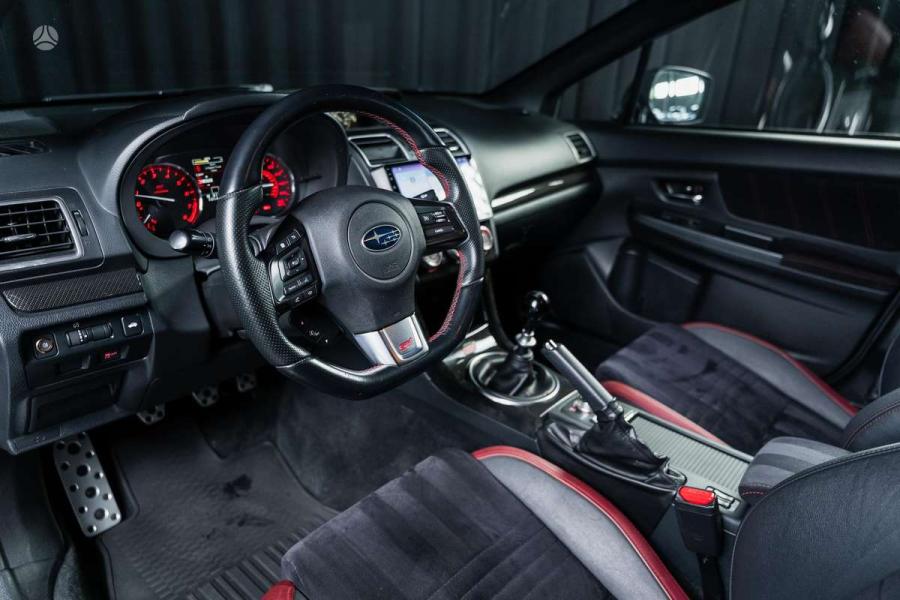 Grey Subaru Impreza WRX 2016 in Vilnius, with an engine capacity of 2.46 L and mileage of 163 thousand km for 20999 €, photo 20 on AUTOMOTO.COM.LV