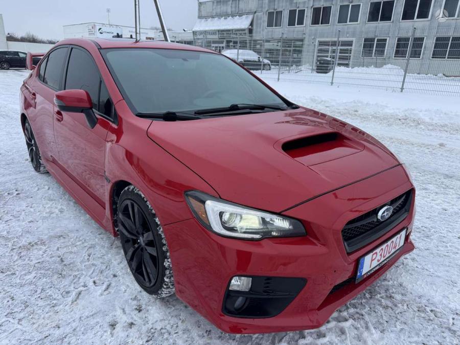 Красный Субару Impreza WRX 2017 в Вильнюс, объемом двигателя 2.00 л и пробегом 178 тыс. км за 13800 €, фото 1 на AUTOMOTO.COM.LV