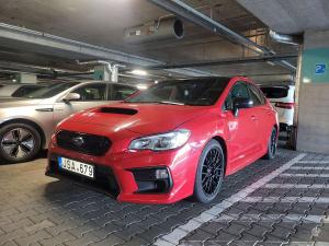 Red Subaru Impreza WRX 2018 in Vilnius, with an engine capacity of 2.00 L and mileage of 71 thousand km for 13999 €, photo  on AUTOMOTO.COM.LV
