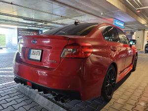 Red Subaru Impreza WRX 2018 in Vilnius, with an engine capacity of 2.00 L and mileage of 71 thousand km for 13999 €, photo 7 on AUTOMOTO.COM.LV