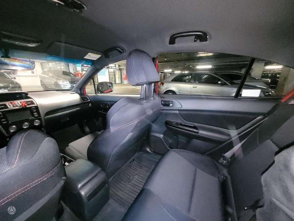Red Subaru Impreza WRX 2018 in Vilnius, with an engine capacity of 2.00 L and mileage of 71 thousand km for 13999 €, photo 10 on AUTOMOTO.COM.LV