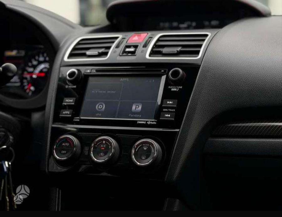 Red Subaru Impreza WRX 2018 in Vilnius, with an engine capacity of 2.00 L and mileage of 71 thousand km for 13999 €, photo 16 on AUTOMOTO.COM.LV