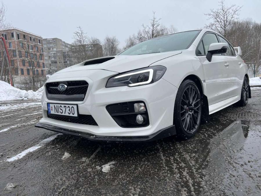Balts Subaru Impreza WRX 2017 Viļņa, ar dzinēja tilpumu 2.47 L un nobraukumu 84 tūkst. km par 25300 €, foto 5 vietnē AUTOMOTO.COM.LV