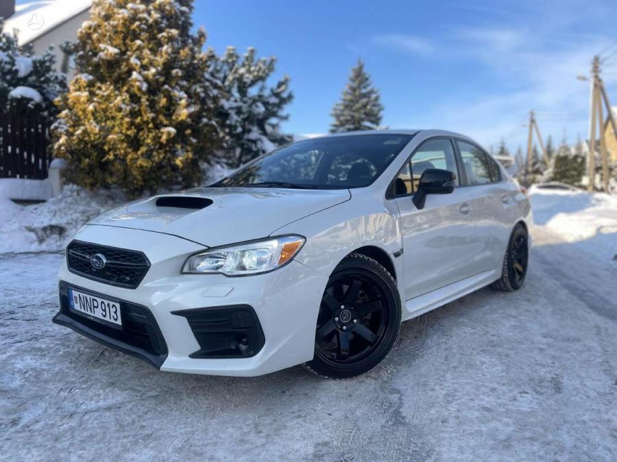 Белый Субару Impreza WRX 2018 в Вильнюс, объемом двигателя 2.00 л и пробегом 62 тыс. км за 14900 €, фото 2 на AUTOMOTO.COM.LV