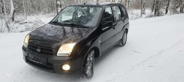Melns Subaru Justy 2006 Utena, ar dzinēja tilpumu 1.33 L un nobraukumu 206 tūkst. km par 2350 €, foto 7 vietnē AUTOMOTO.COM.LV