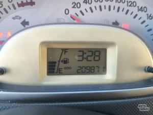 Black Subaru Justy 2007 in Klaipeda, with an engine capacity of 1.00 L and mileage of 202 thousand km for 1299 €, photo 13 on AUTOMOTO.COM.LV
