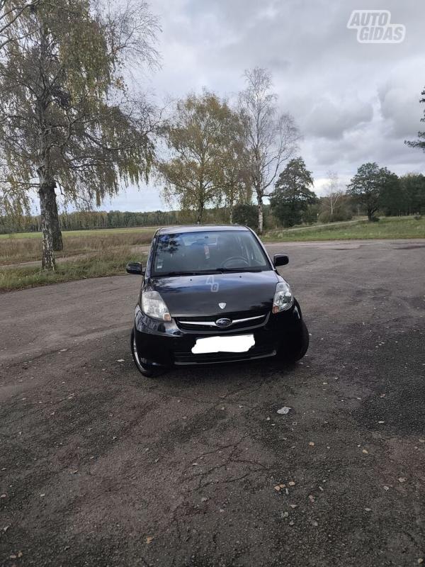 Subaru Justy 2009 Šilutė vietnē Melns Subaru Justy 2009 Šilutė, ar dzinēja tilpumu 1.00 L un nobraukumu 210 tūkst. km par 1650 €, foto 8 vietnē AUTOMOTO.COM.LV