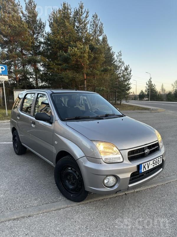 Brūns Subaru Justy 2003 Daugavpils, ar dzinēja tilpumu 1.30 L un nobraukumu 141 tūkst. km par 2000 €, foto 1 vietnē AUTOMOTO.COM.LV