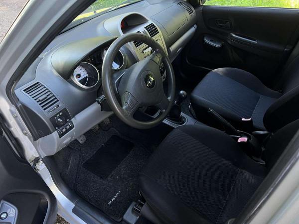 Grey Subaru Justy 2006 in Utena, with an engine capacity of 1.33 L and mileage of 115 thousand km for 2600 €, photo 7 on AUTOMOTO.COM.LV