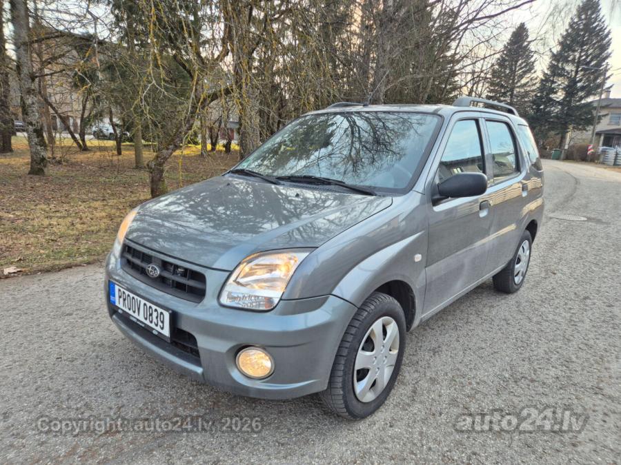 Pelēks Subaru Justy 2007 Tartu, ar dzinēja tilpumu 1.30 L un nobraukumu 104 tūkst. km par 3990 €, foto 1 vietnē AUTOMOTO.COM.LV