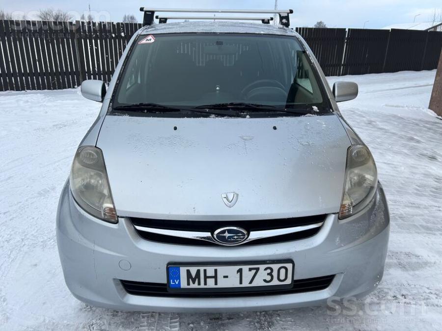 Grey Subaru Justy 2007 in Riga, with an engine capacity of 1.00 L and mileage of 198 thousand km for 1850 €, photo 9 on AUTOMOTO.COM.LV