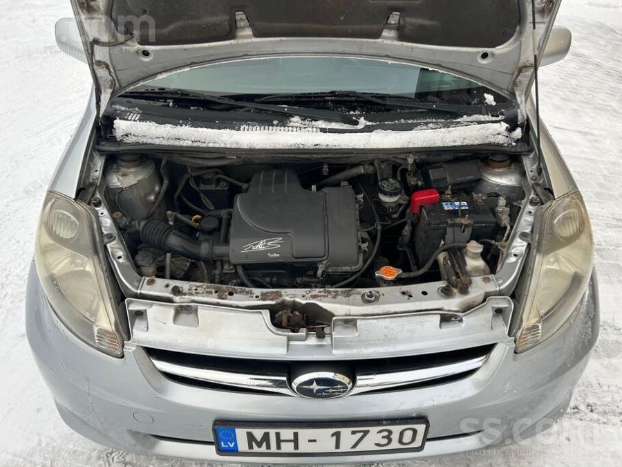 Grey Subaru Justy 2007 in Riga, with an engine capacity of 1.00 L and mileage of 198 thousand km for 1850 €, photo 10 on AUTOMOTO.COM.LV