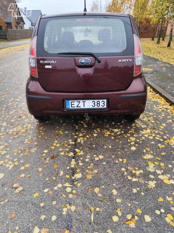 Subaru Justy 2008 Marijampole, ar dzinēja tilpumu 1.00 L un nobraukumu 153 tūkst. km par 800 €, foto 5 vietnē AUTOMOTO.COM.LV