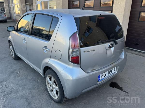 Subaru Justy 2009 in Riga, with an engine capacity of 1.00 L and mileage of 169 thousand km for 1700 €, photo 4 on AUTOMOTO.COM.LV