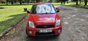 Red Subaru Justy 2006 in Vilnius, with an engine capacity of 1.33 L and mileage of 165 thousand km for 1950 €, photo  on AUTOMOTO.COM.LV
