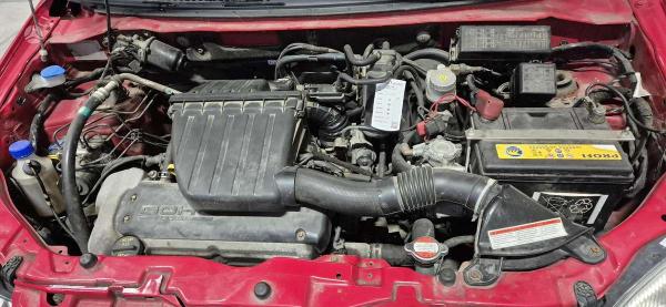 Red Subaru Justy 2006 in Vilnius, with an engine capacity of 1.33 L and mileage of 165 thousand km for 1950 €, photo 10 on AUTOMOTO.COM.LV
