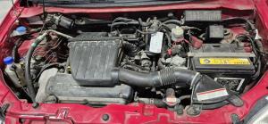 Red Subaru Justy 2006 in Vilnius, with an engine capacity of 1.33 L and mileage of 165 thousand km for 1950 €, photo 10 on AUTOMOTO.COM.LV