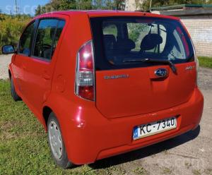Sarkans Subaru Justy 2009 Daugavpils, ar dzinēja tilpumu 1.00 L un nobraukumu 187 tūkst. km par 650 €, foto 3 vietnē AUTOMOTO.COM.LV