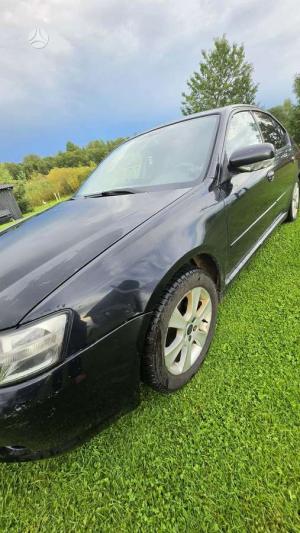 Black Subaru Legacy 2005 in Visaginas, with an engine capacity of 2.46 L and mileage of 392 thousand km for 1500 €, photo 1 on AUTOMOTO.COM.LV
