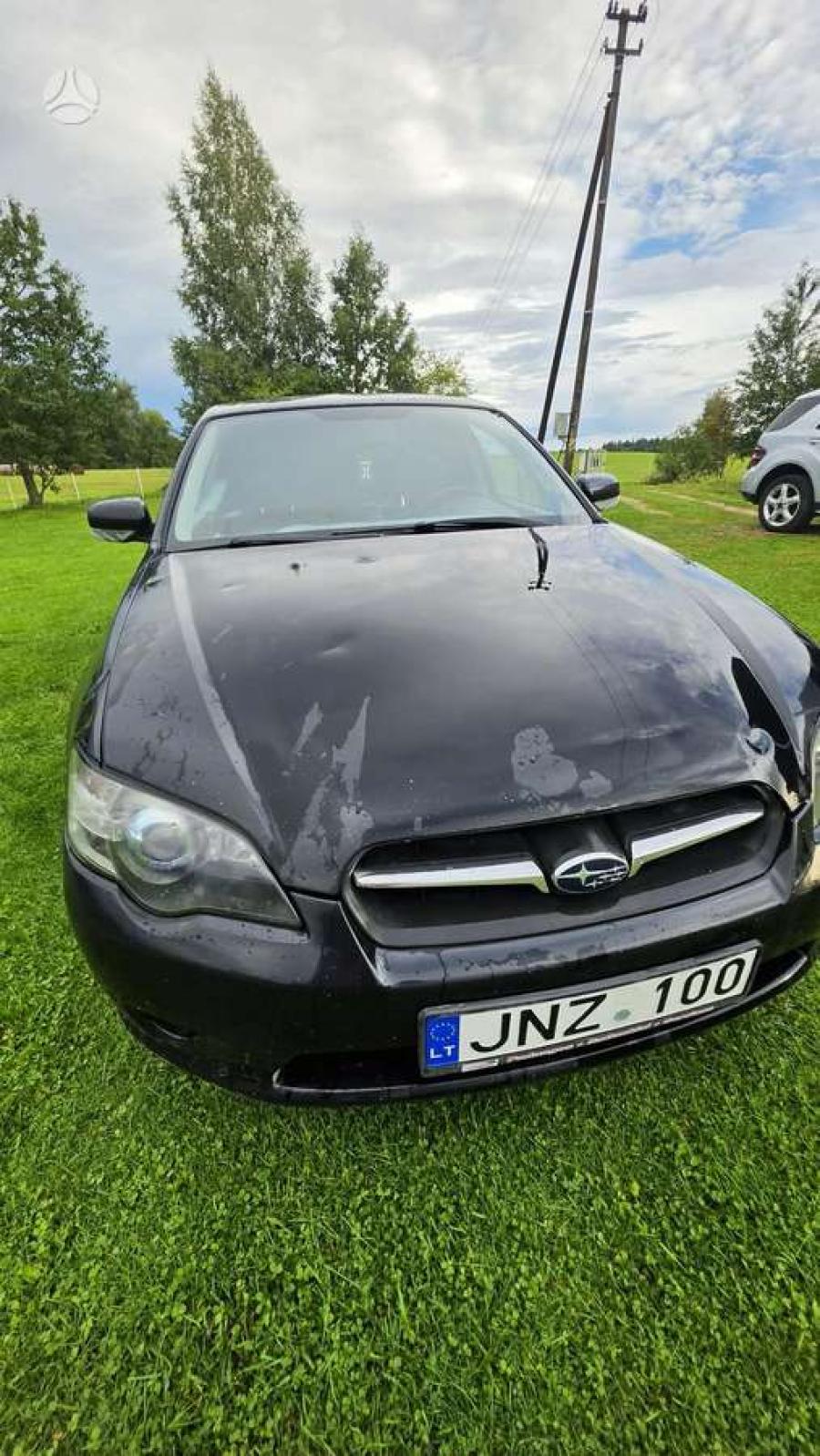 Black Subaru Legacy 2005 in Visaginas, with an engine capacity of 2.46 L and mileage of 392 thousand km for 1500 €, photo 3 on AUTOMOTO.COM.LV