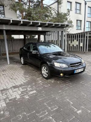 Black Subaru Legacy 2006 in Vilnius, with an engine capacity of 1.99 L and mileage of 218 thousand km for 1599 €, photo  on AUTOMOTO.COM.LV