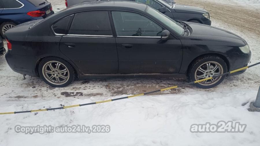 Black Subaru Legacy 2007 in Tallinn, with an engine capacity of 2.50 L and mileage of 250 thousand km for 600 €, photo 4 on AUTOMOTO.COM.LV