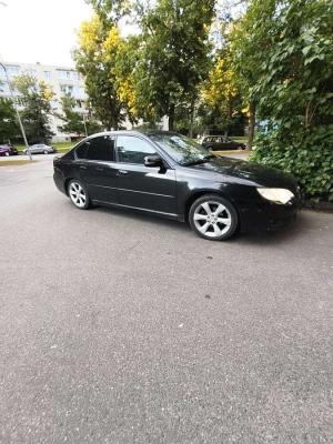 Black Subaru Legacy 2007 in Vilnius, with an engine capacity of 1.99 L and mileage of 178 thousand km for 2200 €, photo  on AUTOMOTO.COM.LV