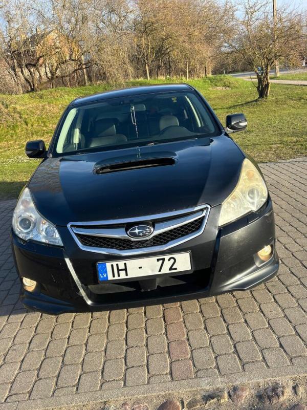 Black Subaru Legacy 2009 in Liepaja, with an engine capacity of 2.00 L and mileage of 344 thousand km for 4000 €, photo 1 on AUTOMOTO.COM.LV