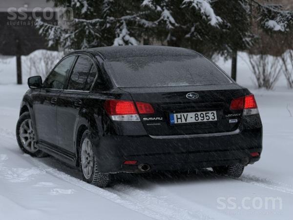 Black Subaru Legacy 2012 in Riga, with an engine capacity of 2.00 L and mileage of 0 thousand km for 3650 €, photo 5 on AUTOMOTO.COM.LV