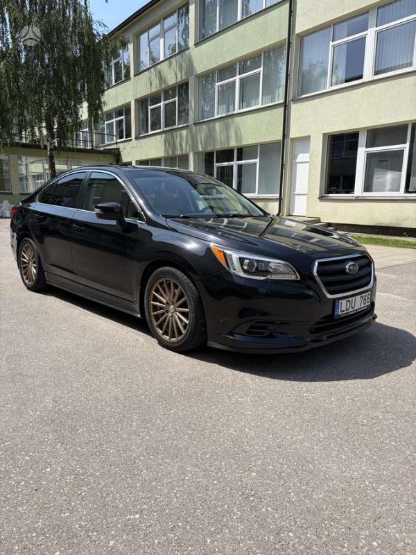 Black Subaru Legacy 2015 in Vilnius, with an engine capacity of 2.50 L and mileage of 235 thousand km for 8200 €, photo 7 on AUTOMOTO.COM.LV
