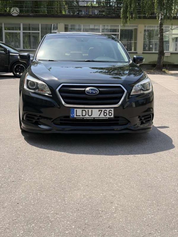 Black Subaru Legacy 2015 in Vilnius, with an engine capacity of 2.50 L and mileage of 235 thousand km for 8200 €, photo 8 on AUTOMOTO.COM.LV