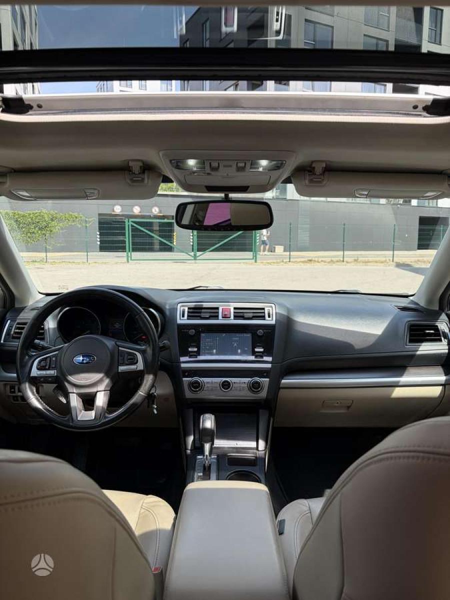 Melns Subaru Legacy 2015 Viļņa, ar dzinēja tilpumu 2.50 L un nobraukumu 235 tūkst. km par 8200 €, foto 11 vietnē AUTOMOTO.COM.LV