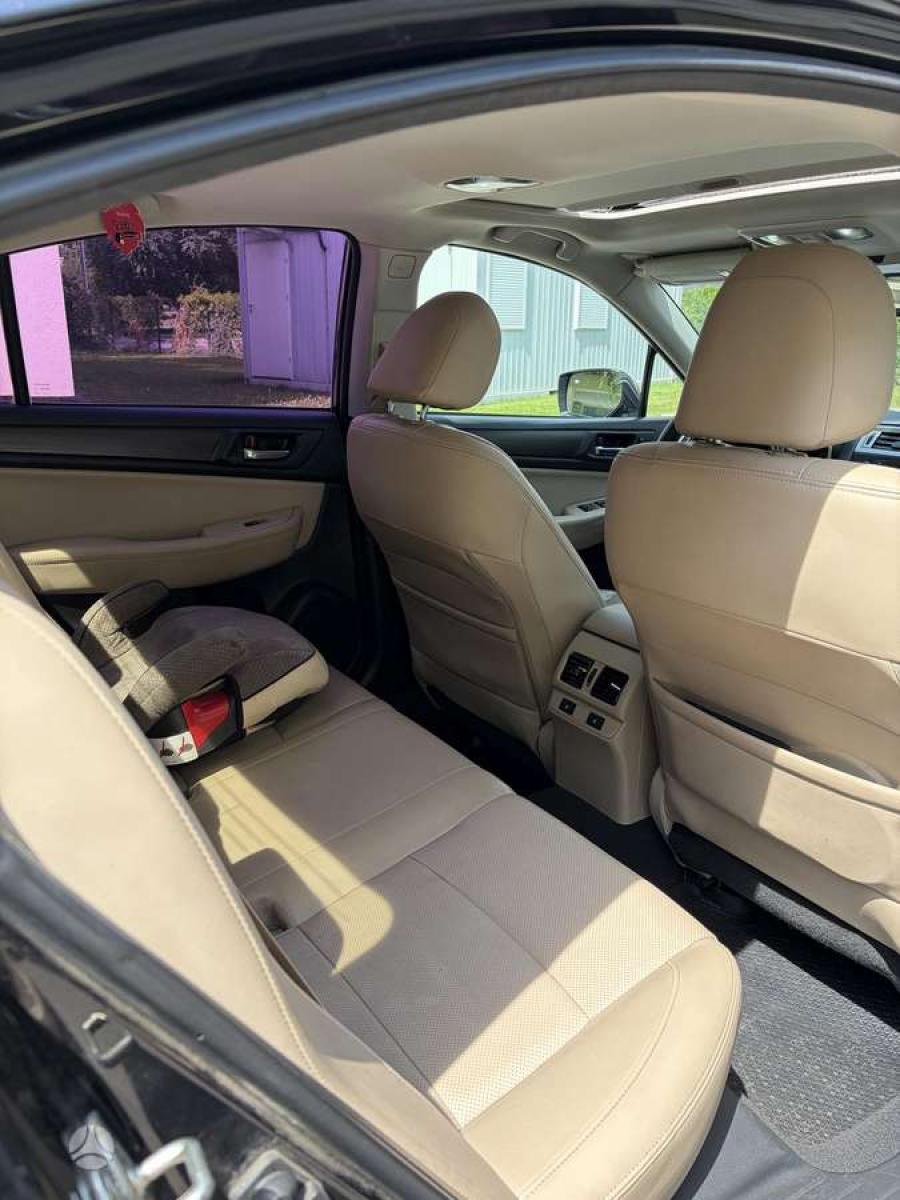 Melns Subaru Legacy 2015 Viļņa, ar dzinēja tilpumu 2.50 L un nobraukumu 235 tūkst. km par 8200 €, foto 15 vietnē AUTOMOTO.COM.LV