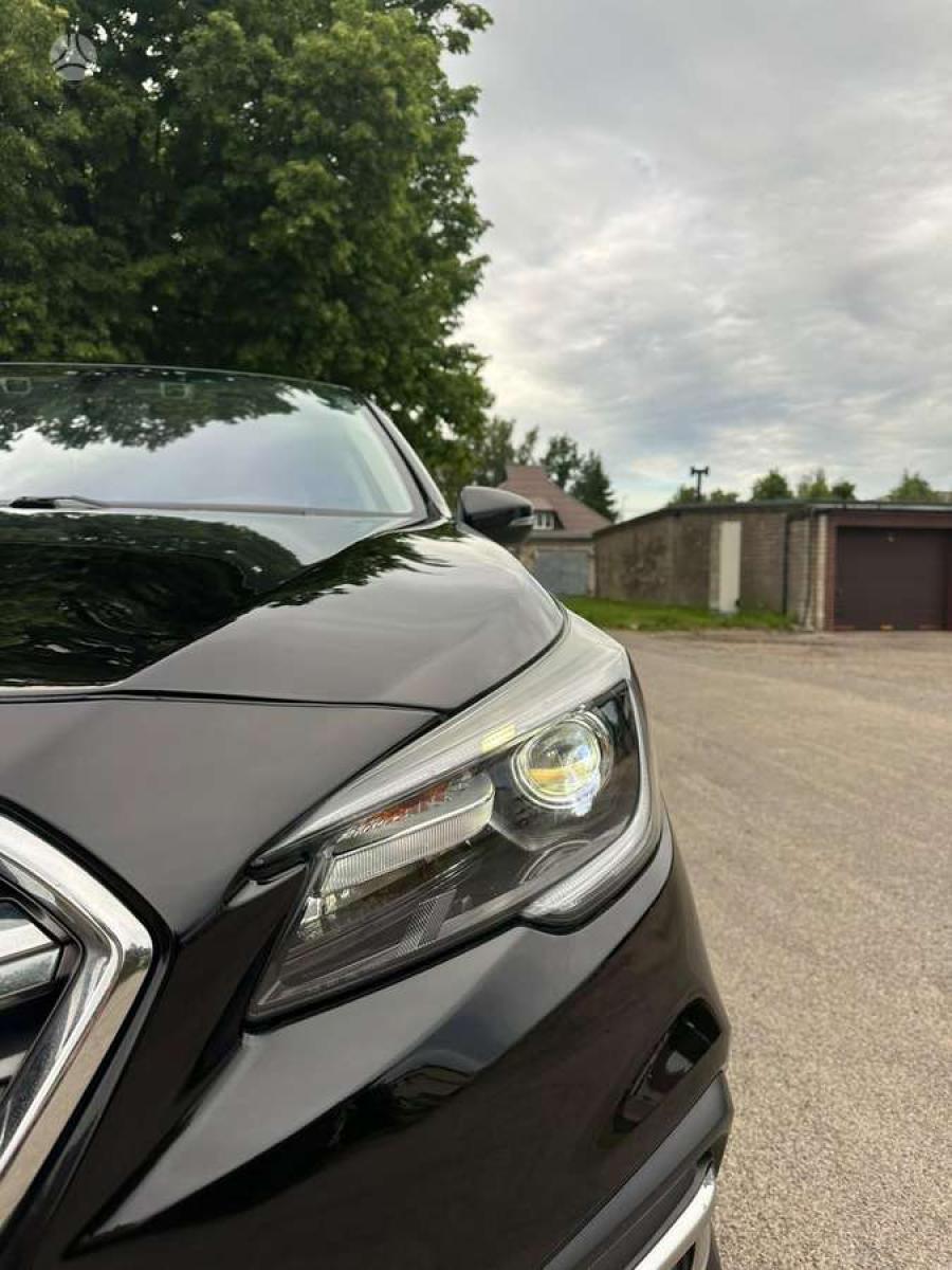 Black Subaru Legacy 2018 in Taurage, with an engine capacity of 2.50 L and mileage of 143 thousand km for 13500 €, photo 1 on AUTOMOTO.COM.LV