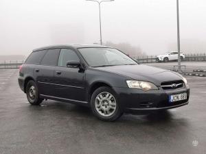 Black Subaru Legacy 2005 in Vilnius, with an engine capacity of 2.00 L and mileage of 232 thousand km for 1000 €, photo  on AUTOMOTO.COM.LV