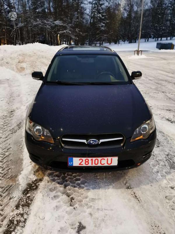 Melns Subaru Legacy 2005 Viļņa, ar dzinēja tilpumu 1.99 L un nobraukumu 233 tūkst. km par 2950 €, foto 1 vietnē AUTOMOTO.COM.LV