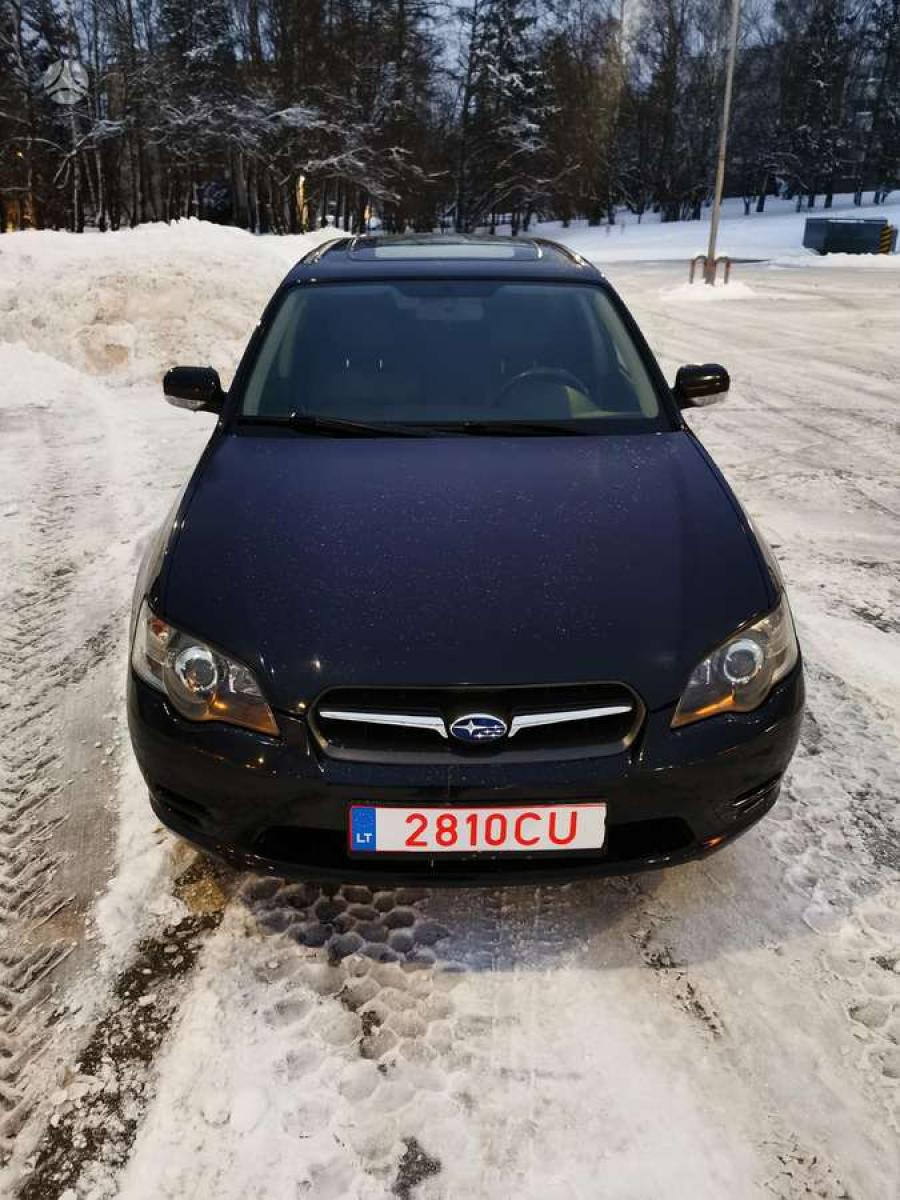 Melns Subaru Legacy 2005 Viļņa, ar dzinēja tilpumu 1.99 L un nobraukumu 233 tūkst. km par 2950 €, foto 1 vietnē AUTOMOTO.COM.LV