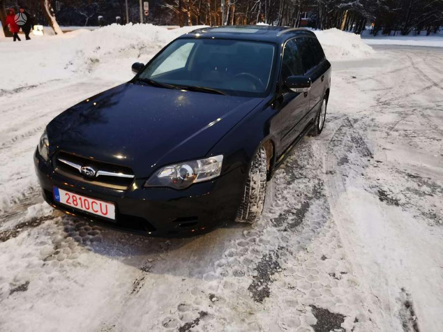 Melns Subaru Legacy 2005 Viļņa, ar dzinēja tilpumu 1.99 L un nobraukumu 233 tūkst. km par 2950 €, foto 7 vietnē AUTOMOTO.COM.LV