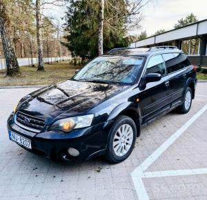 Melns Subaru Legacy 2005 Tukums, ar dzinēja tilpumu 2.50 L un nobraukumu 198 tūkst. km par 2200 €, foto  vietnē AUTOMOTO.COM.LV