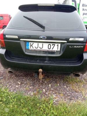 Melns Subaru Legacy 2005 Šauļi, ar dzinēja tilpumu 2.50 L un nobraukumu 123 tūkst. km par 1150 €, foto 6 vietnē AUTOMOTO.COM.LV