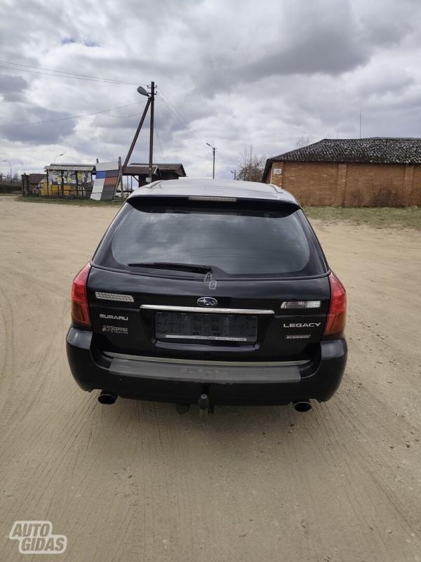 Black Subaru Legacy 2006 in Utena, with an engine capacity of 2.00 L and mileage of 260 thousand km for 2699 €, photo 7 on AUTOMOTO.COM.LV