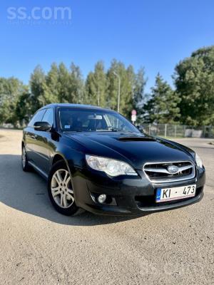 Black Subaru Legacy 2008 in Jekabpils, with an engine capacity of 2.00 L and mileage of 270 thousand km for 950 €, photo  on AUTOMOTO.COM.LV