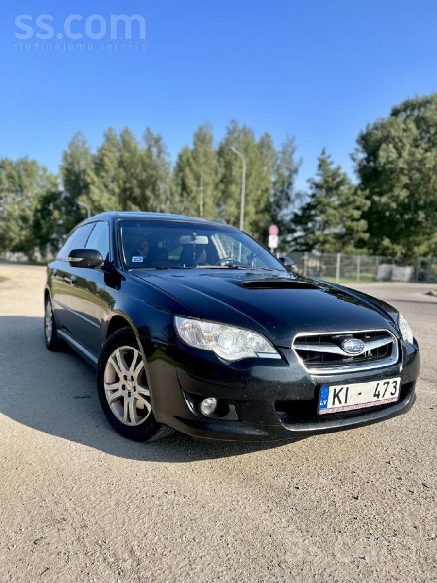 Melns Subaru Legacy 2008 Jēkabpils, ar dzinēja tilpumu 2.00 L un nobraukumu 270 tūkst. km par 950 €, foto 1 vietnē AUTOMOTO.COM.LV