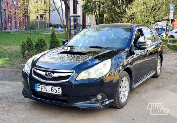 Black Subaru Legacy 2011 in Vilnius, with an engine capacity of 2.00 L and mileage of 250 thousand km for 1400 €, photo 1 on AUTOMOTO.COM.LV