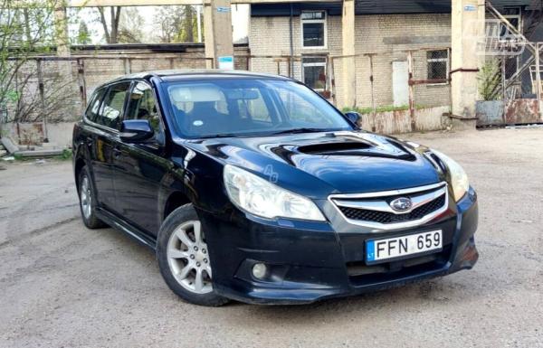 Black Subaru Legacy 2011 in Vilnius, with an engine capacity of 2.00 L and mileage of 250 thousand km for 1400 €, photo 1 on AUTOMOTO.COM.LV