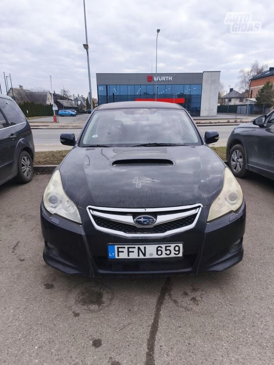 Melns Subaru Legacy 2011 Kauņa, ar dzinēja tilpumu 2.00 L un nobraukumu 245 tūkst. km par 850 €, foto 2 vietnē AUTOMOTO.COM.LV