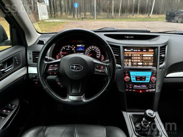 Black Subaru Legacy 2013 in Riga, with an engine capacity of 2.00 L and mileage of 289 thousand km for 4900 €, photo 7 on AUTOMOTO.COM.LV