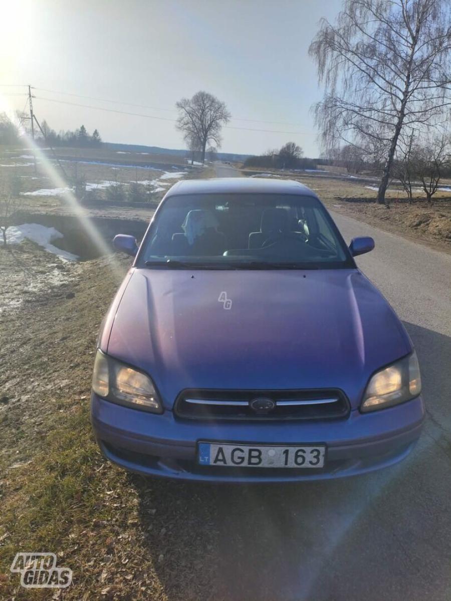 Blue Subaru Legacy 2001 in Prienai, with an engine capacity of 2.00 L and mileage of 223 thousand km for 1345 €, photo 2 on AUTOMOTO.COM.LV