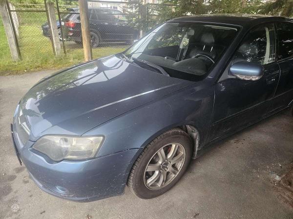 Blue Subaru Legacy 2004 in Birzai, with an engine capacity of 2.50 L and mileage of 304 thousand km for 2000 €, photo 3 on AUTOMOTO.COM.LV